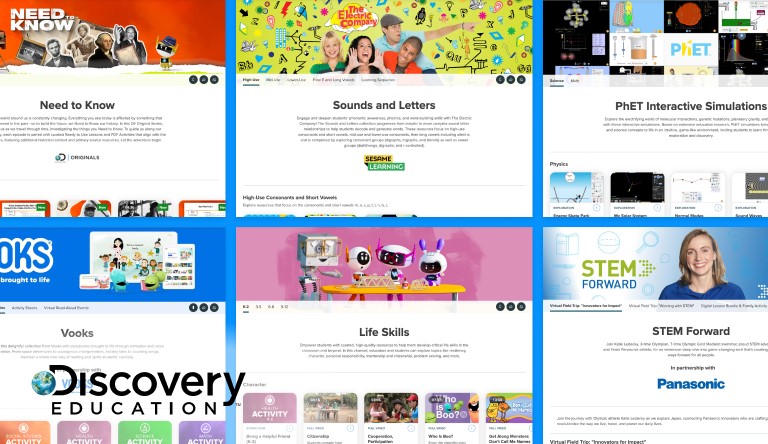 Discovery Education Enhances K-12 Platform with New Resources to ...