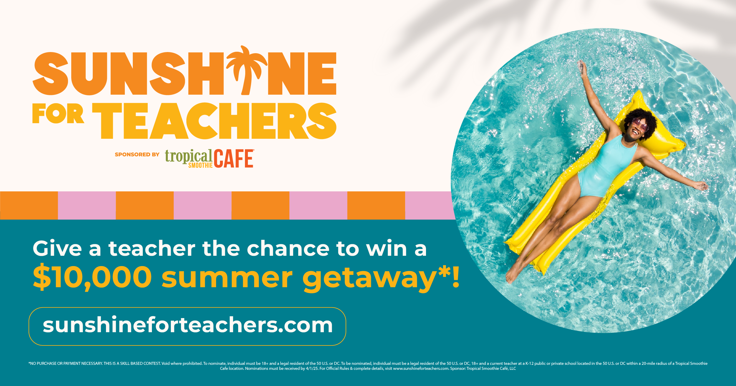 Tropical Smoothie Cafe® Launches Sunshine for Teachers Recognition ...